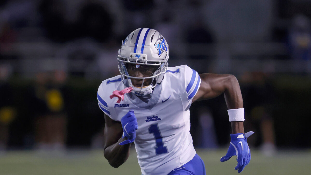 Middle Tennessee transfer receiver Cox to join KU - KU Sports